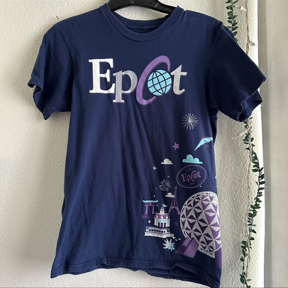 Disney | Tops | Walt Disney World Epcot Shirt | Poshmark
